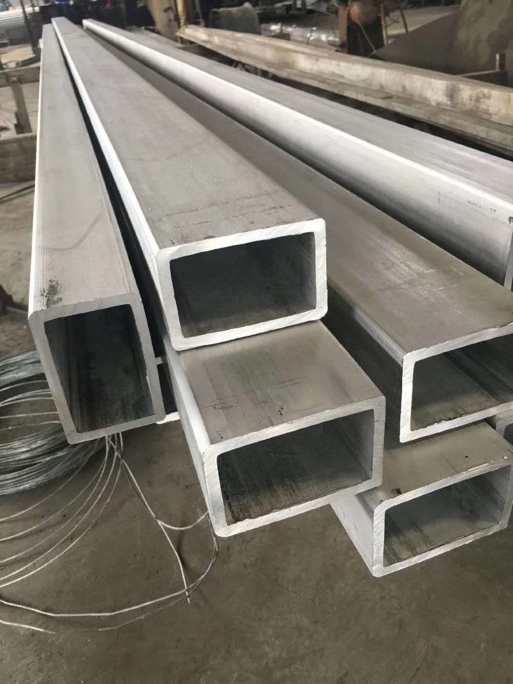 316L Rectangular Seamless Stainless Steel Pipe 20*40 25*50 30*60 Polish ...